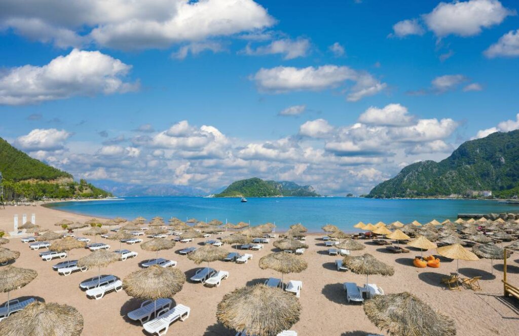 Plaża Icmeler Beach - Turcja