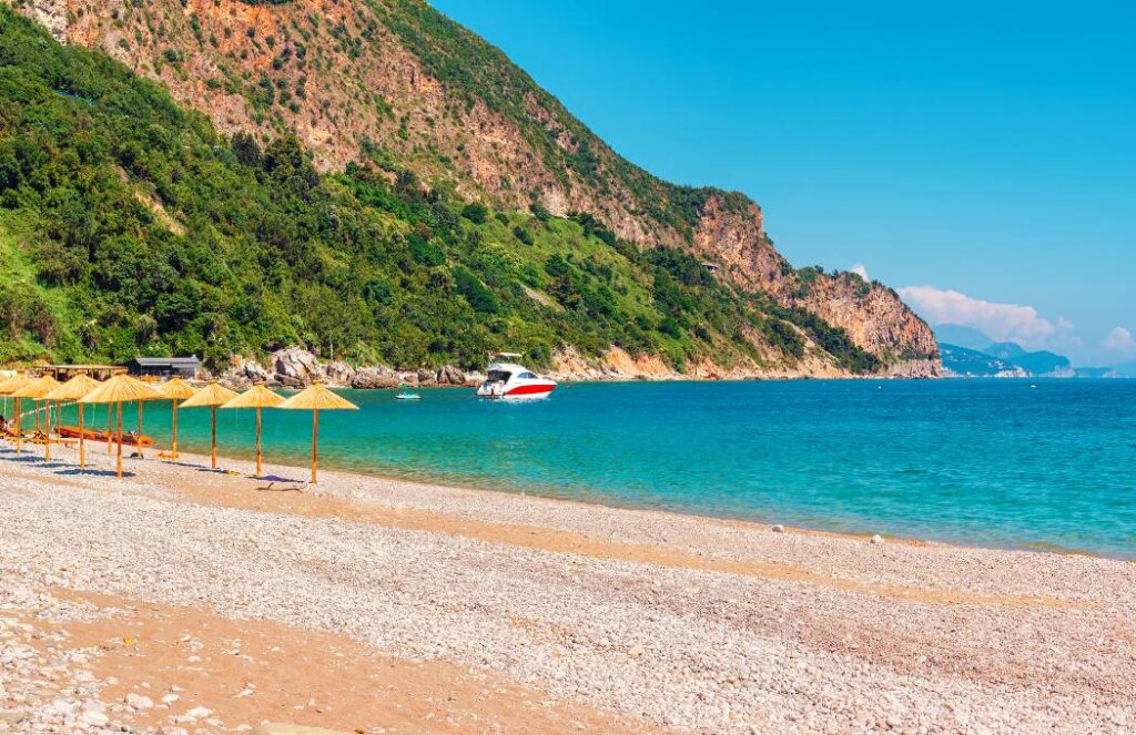 Plaża Jaz Beach - Czarnogóra