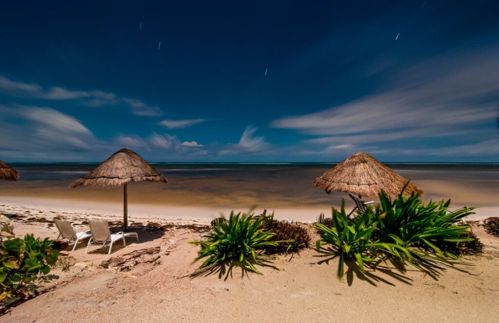 Plaża Playa Mahahual - Meksyk
