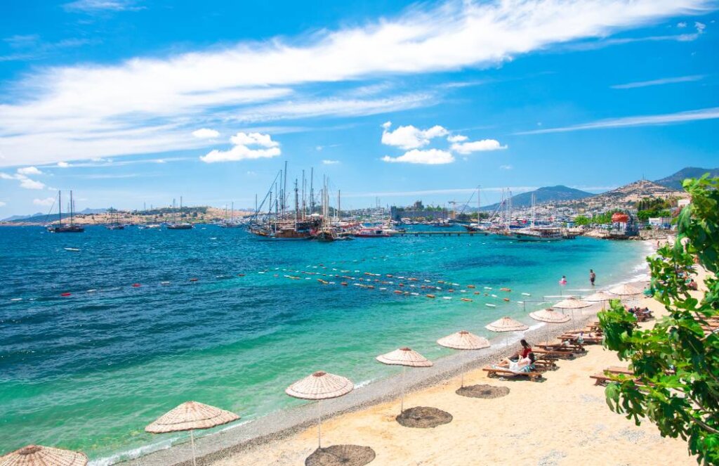 Plaża Bodrum Beach - Turcja