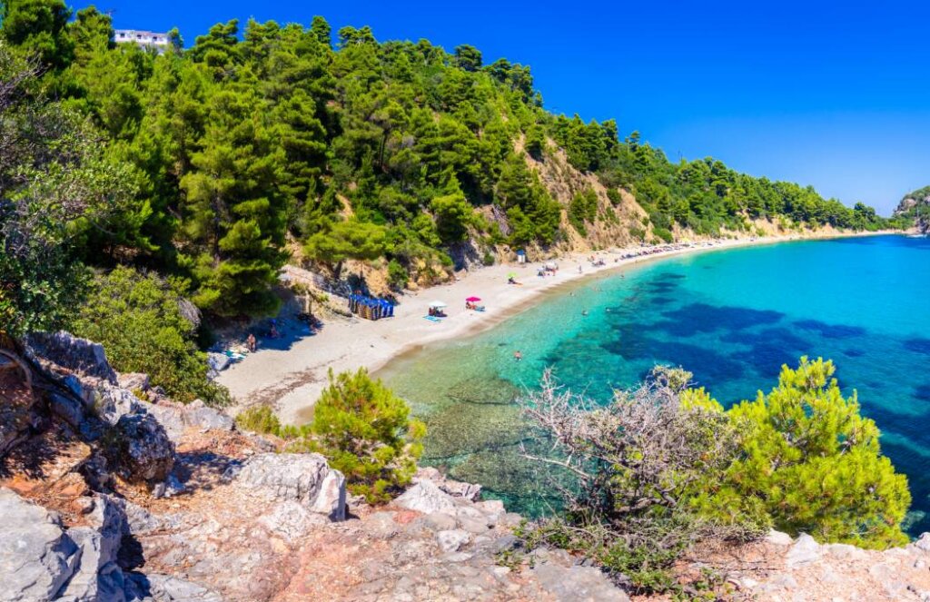 Plaża Stafylos Beach - Grecja