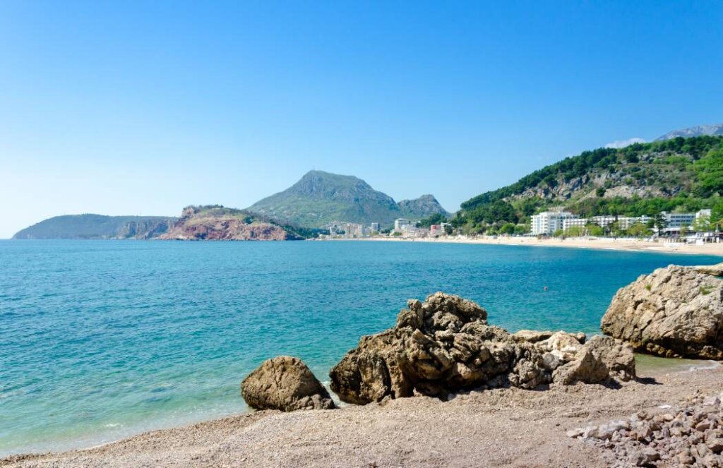 Plaża Sutomore Beach - Czarnogóra