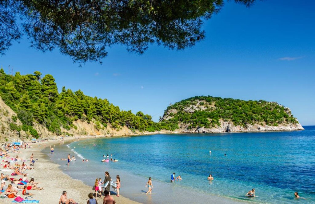 Plaża Stafylos Beach - Grecja