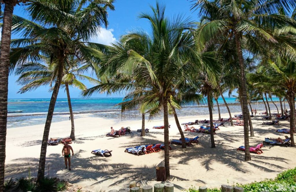 Plaża Diani Beach - Kenia